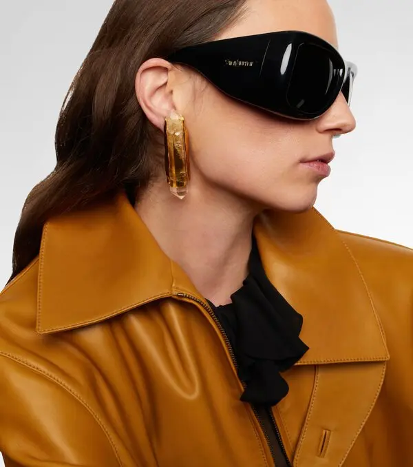 Saint Laurent Oversized Sunglasses - Black
