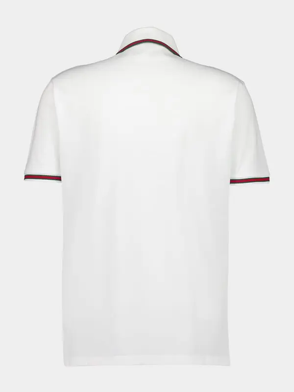 Gucci Polo Stretch Piquet Cotton - White