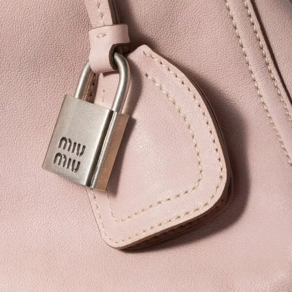 Miu Miu Vivant Leather Bag - Opal