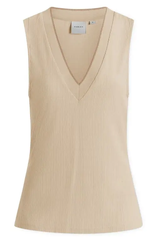 Varley Corby V-neck Modal Blend Tank - Birch