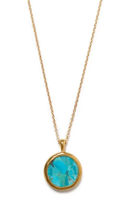 Chan Luu Sardinia Pendant Necklace - Turquoise