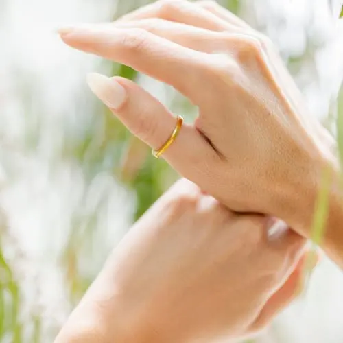 MANTRA Statement Ring - Silver