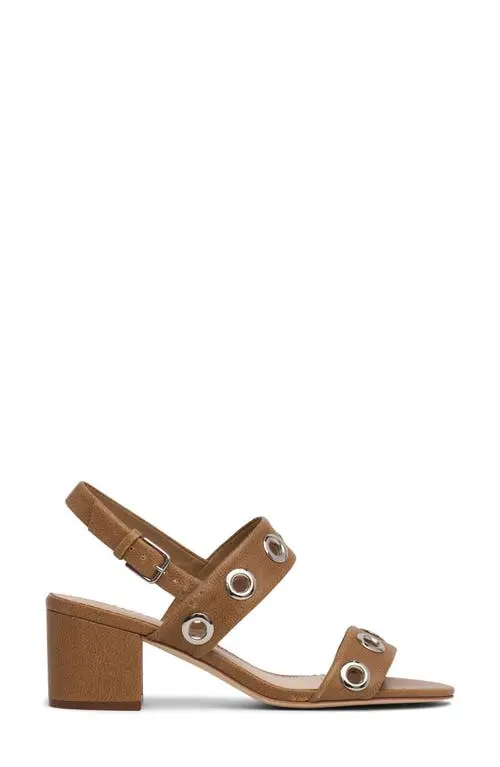 Cinq À Sept Gemma Grommet Slingback Sandal - Brown Sugar