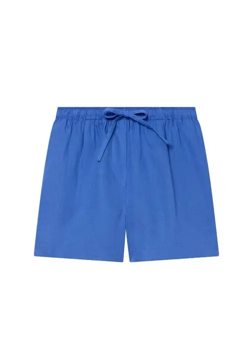 Mint Velvet Linen Drawstring Shorts
