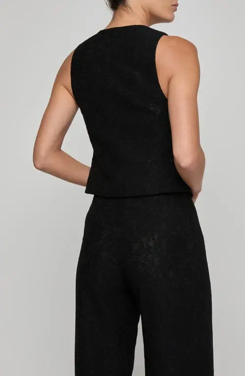L'Agence Kino Bonded Lace Vest