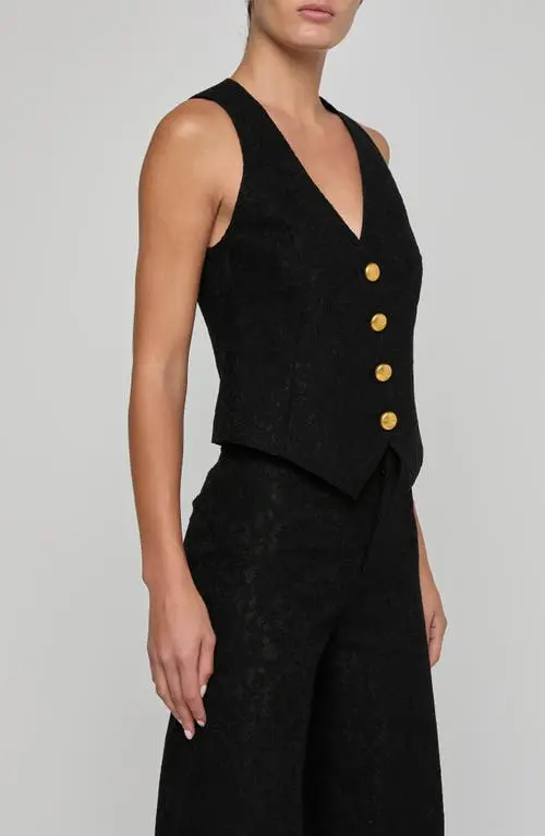 L'Agence Kino Bonded Lace Vest