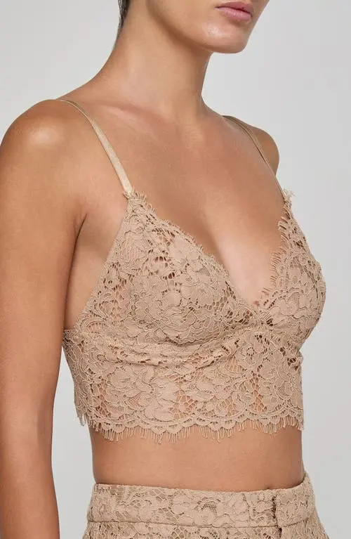 L'Agence Aislin Lace Bralette Top