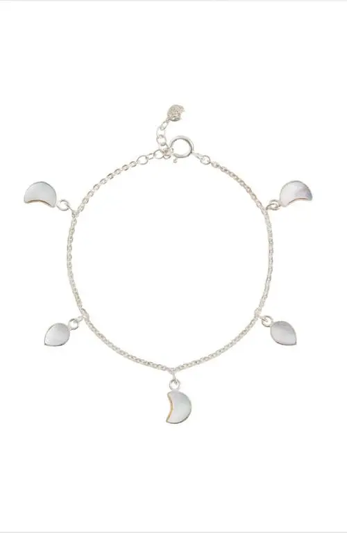 FREYA ROSE Sterling Silver Bracelet - Petite Moon