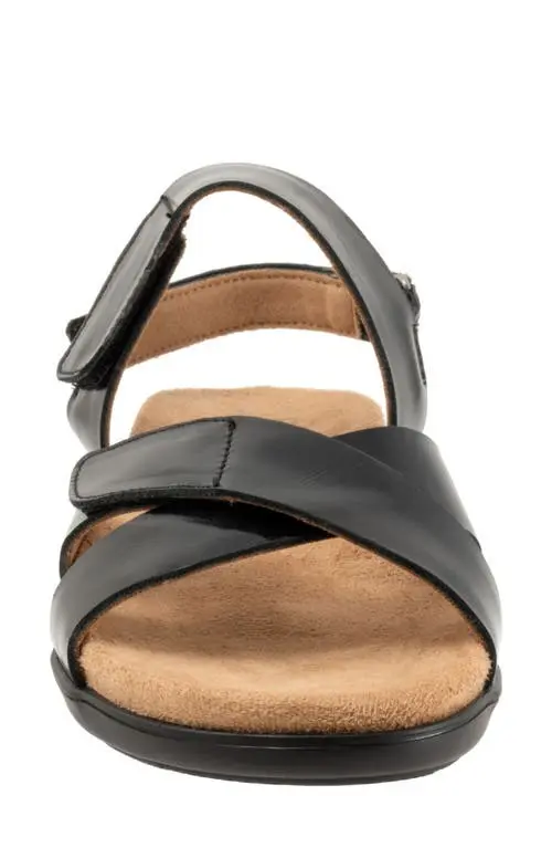 Trotters River Slingback Sandal - Black
