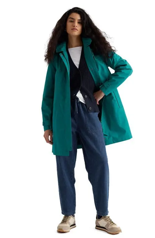 SEASALT CORNWALL Organic Cotton Waterproof Coat - Deep Dive