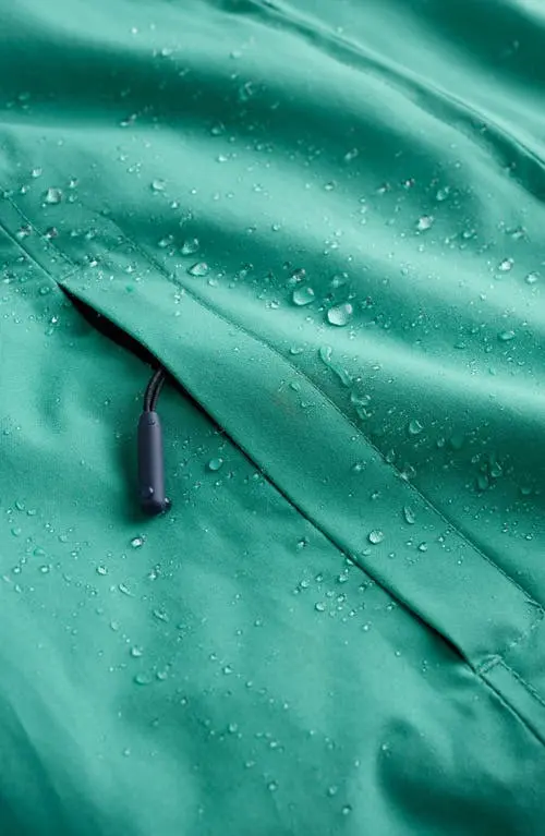 SEASALT CORNWALL Waterway Hooded Waterproof Jacket - Sage Leaf