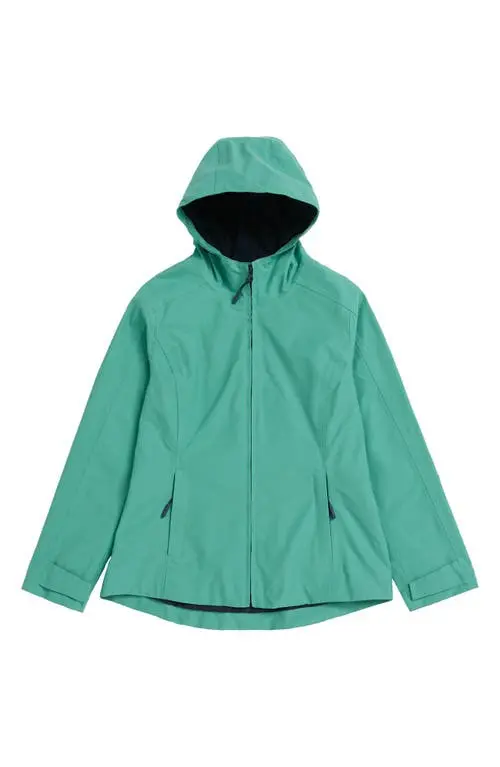 SEASALT CORNWALL Waterway Hooded Waterproof Jacket - Sage Leaf