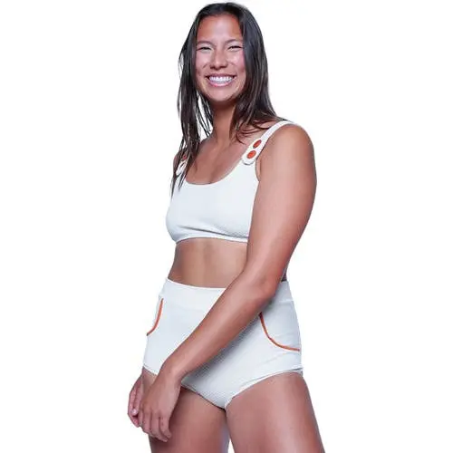 SEEA SWIMWEAR Georgia Bikini Top - Pebble