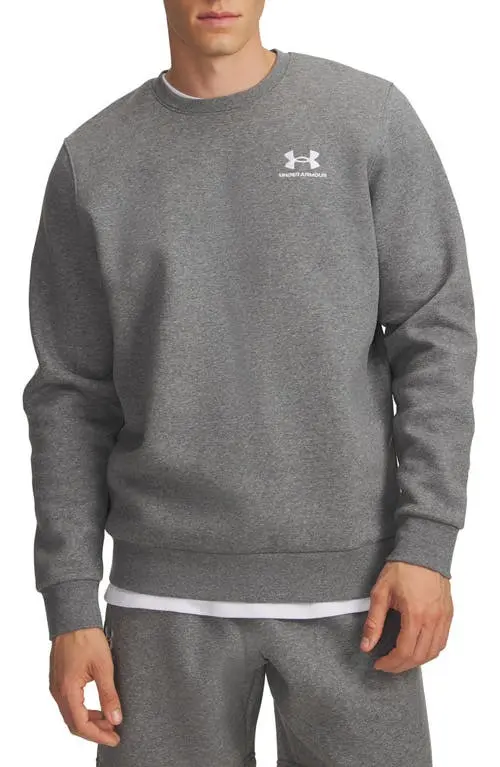 Under Armour Icon Fleece Crewneck Sweatshirt - Z/dnupitch Gray Medium