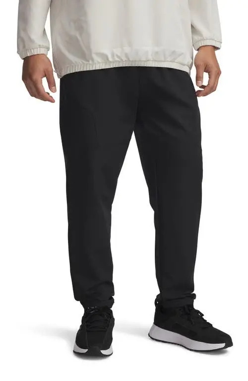 Under Armour Unstoppable Water Repellent Tapered Leg Pants - Black
