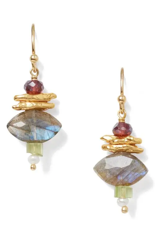 Chan Luu Lisbeth Drop Earrings - Multi Mix