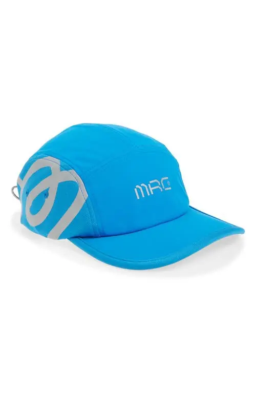MALBON Mrc Five-panel Adjustable Camper Hat - Directoire Blue