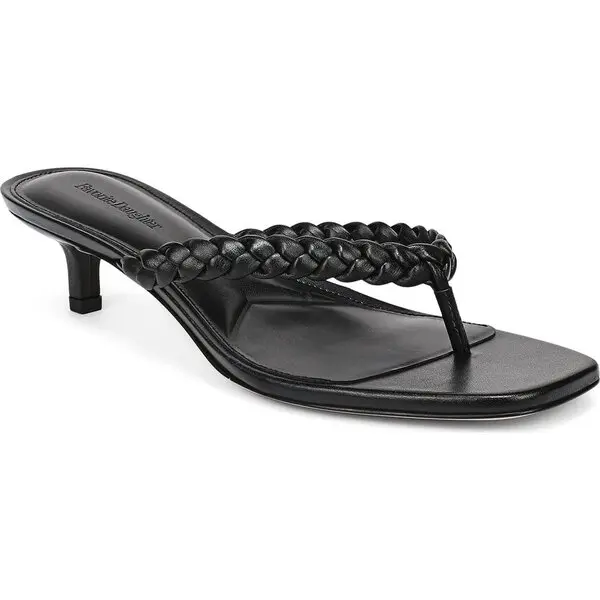 FAVORITE DAUGHTER Sutton Kitten Heel Sandal - Black