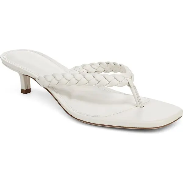 FAVORITE DAUGHTER Sutton Kitten Heel Sandal - White