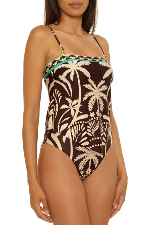 Trina Turk Syros Bandeau Tankini Top