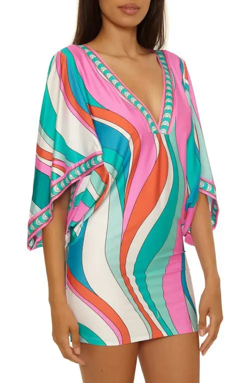 Trina Turk Apollo V-neck Tunic Cover-up