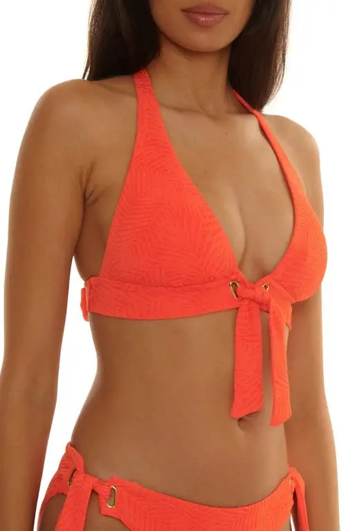 Trina Turk Jacquard Bikini Top