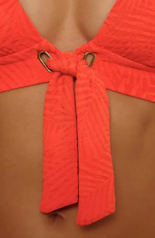 Trina Turk Jacquard Bikini Top