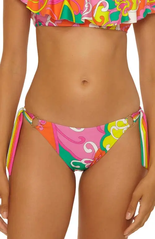 Trina Turk Elara Side Tie Bikini Bottoms - Multi
