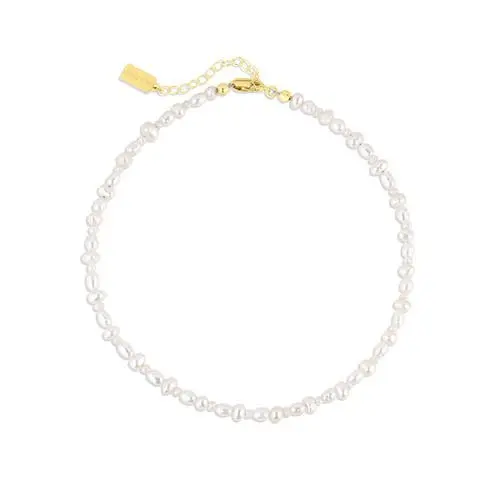 SET & STONES Bowie Pearl Anklet - Gold