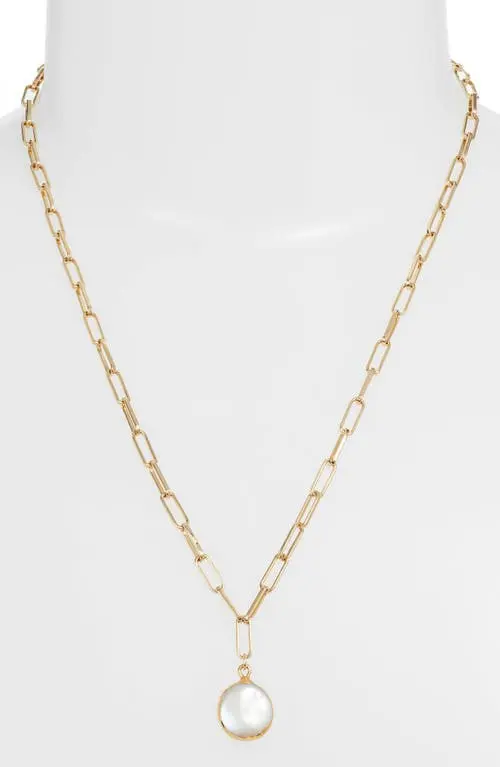 SET & STONES Capri Pendant Necklace - Gold