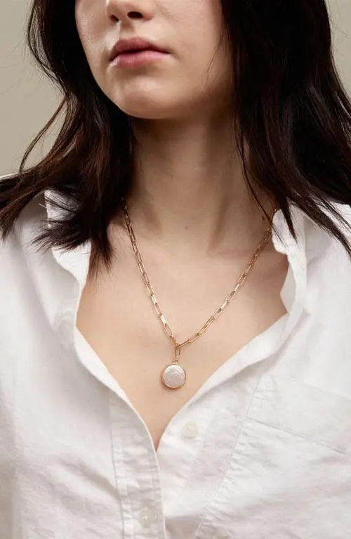 SET & STONES Capri Pendant Necklace - Gold