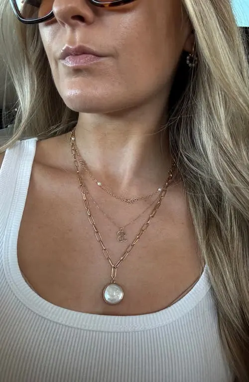 SET & STONES Capri Pendant Necklace - Gold