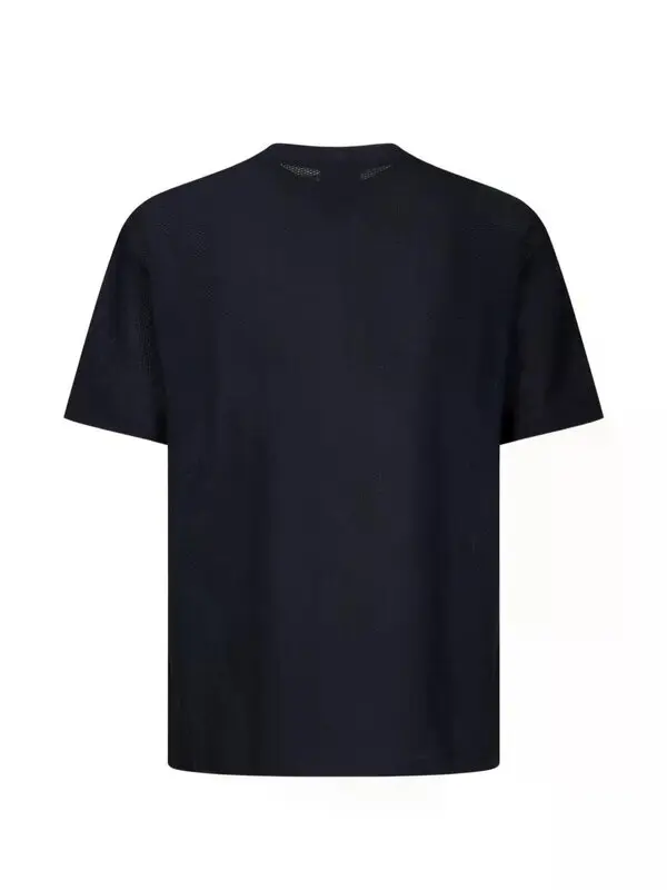 Giorgio Armani Logo T-shirt - Blue