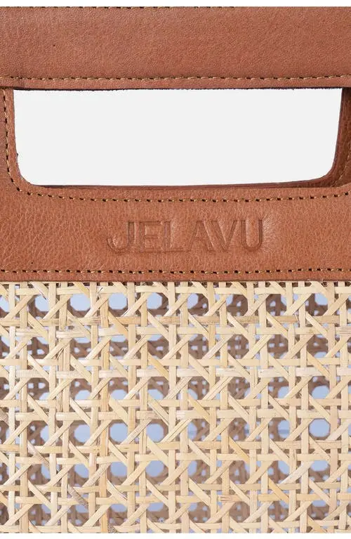 JELAVU Delmare Top Handle Bag - Tan
