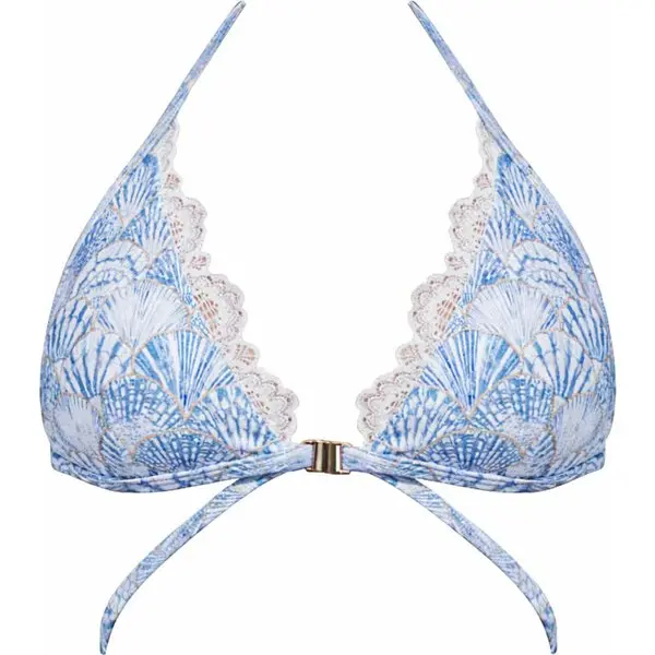 IVY SWIMWEAR Jessica Bikini Top - Blue