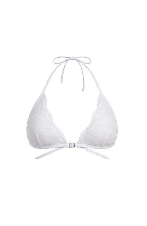 IVY SWIMWEAR Lana Bikini Top - White