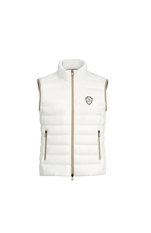 Brunello Cucinelli Down Vest - White