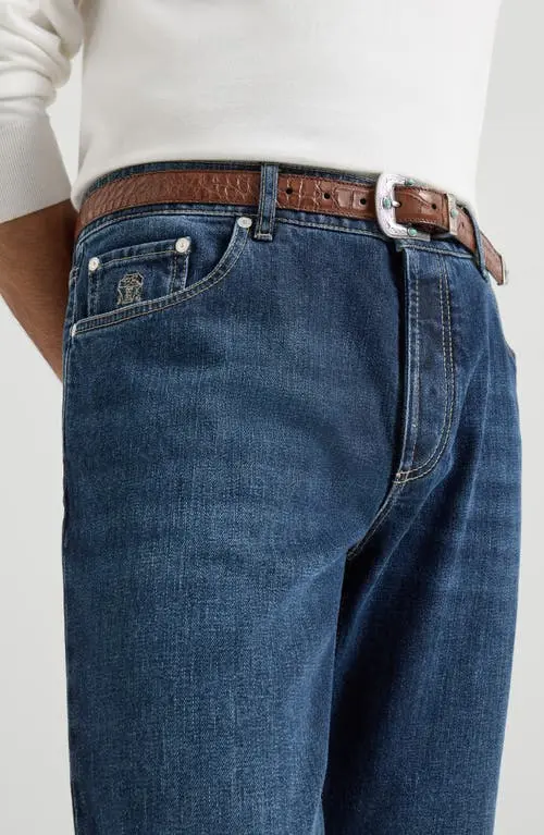 Brunello Cucinelli Traditional Fit Five-pocket Trousers