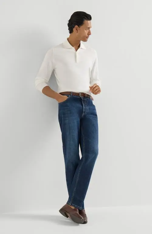 Brunello Cucinelli Traditional Fit Five-pocket Trousers