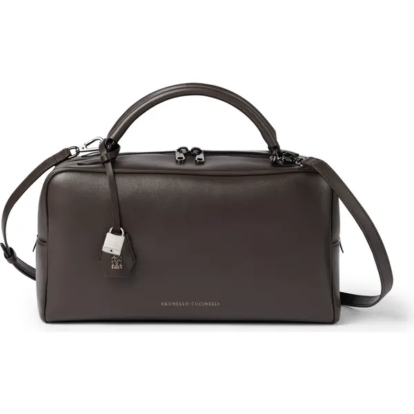 Brunello Cucinelli Nappa Boston Explorer Bag