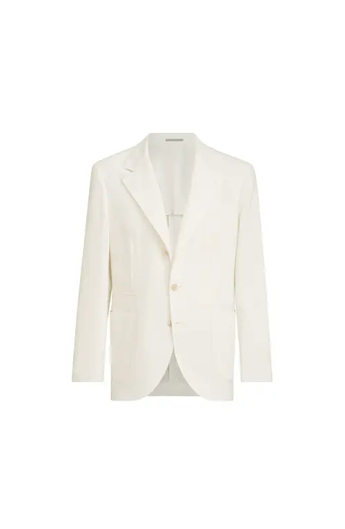 Brunello Cucinelli Linen Deconstructed Blazer