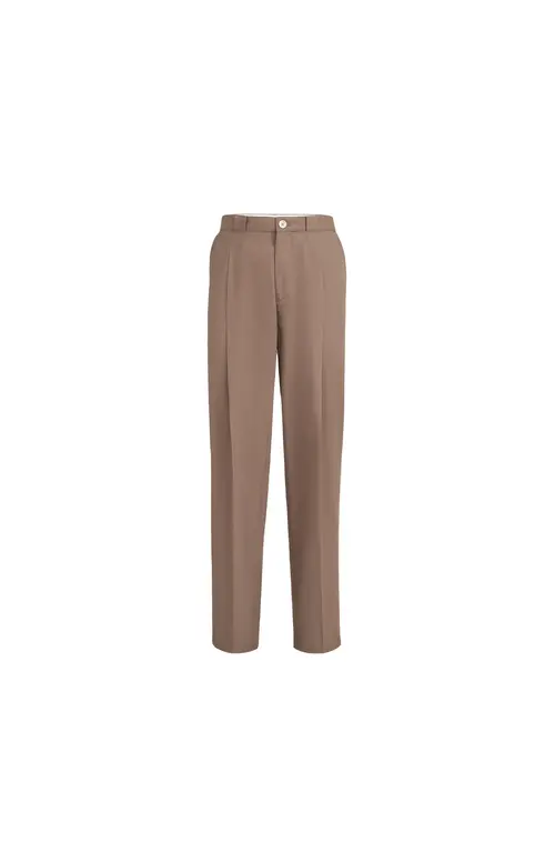 Brunello Cucinelli Cotton Twill Trousers - Hazelnut