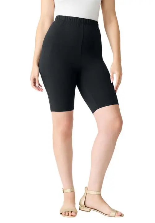 Roaman's Side Pocket Bike Shorts - Black