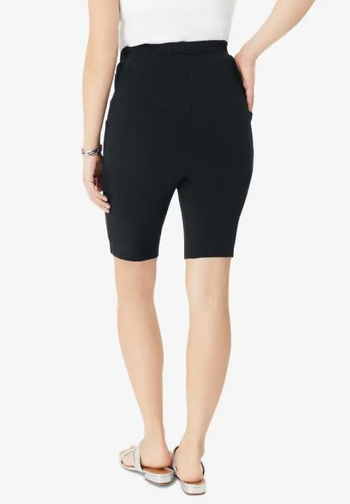 Roaman's Side Pocket Bike Shorts - Raspberry