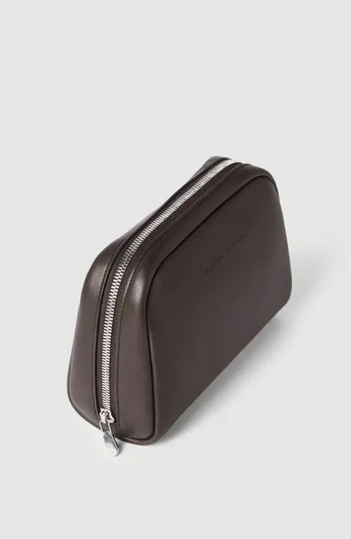 Brunello Cucinelli Calfskin Pouch - Brown