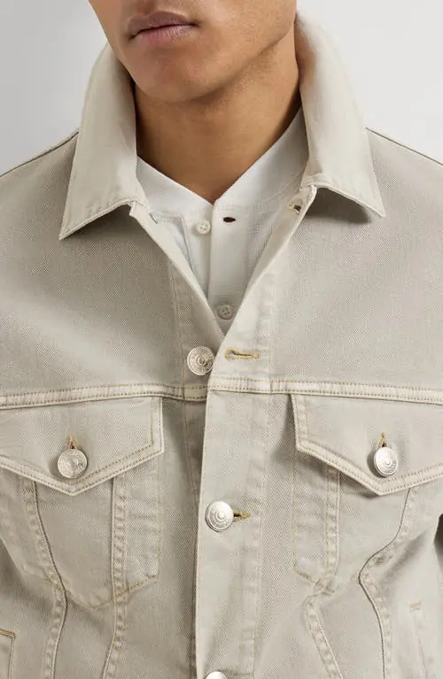 Brunello Cucinelli Denim Four-pocket Jacket - Khaki