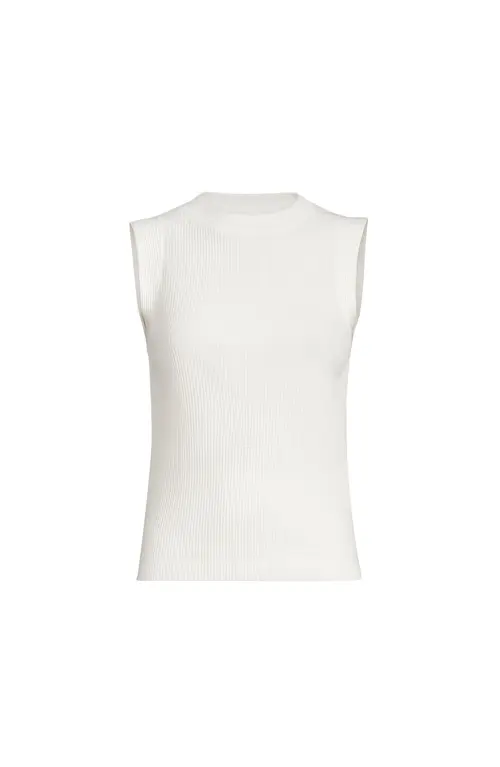 Brunello Cucinelli Ribbed Jersey Top - Ivory