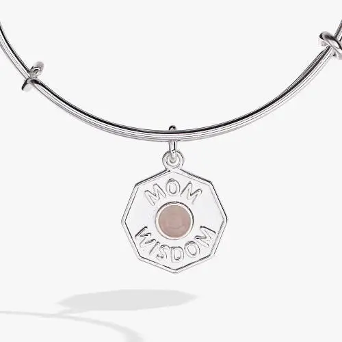 ALEX AND ANI Mom Wisdom Charm Bangle