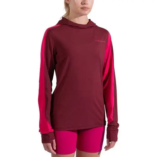 LA SPORTIVA Cloud Shadow Sun Hoodie - Redwood/azalea