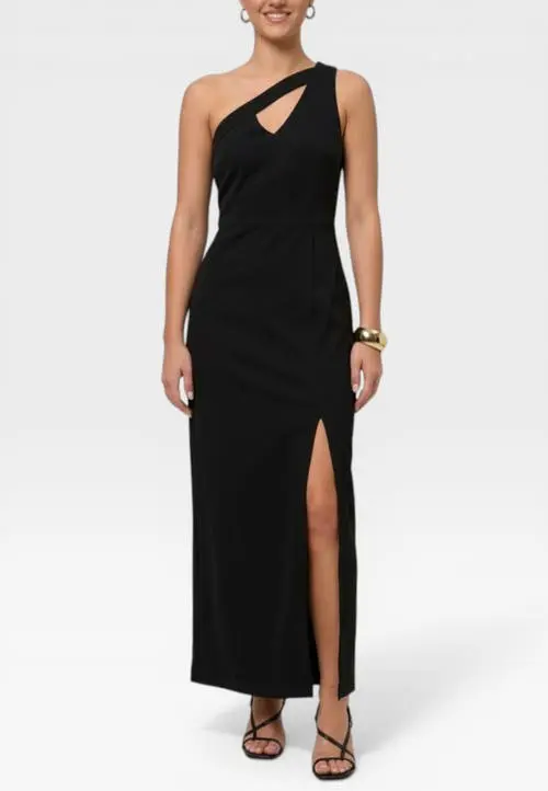 Rachel Rachel Roy One-shoulder Cutout Maxi Dress